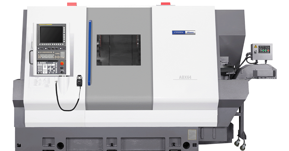 NEWEMAG Citizen Miyano ABX-64 THY2 Kurzdrehmaschine