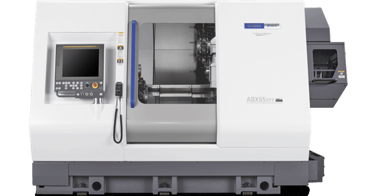 BROMATEC Citizen Miyano ABX-65 SYY3 Kurzdrehmaschine