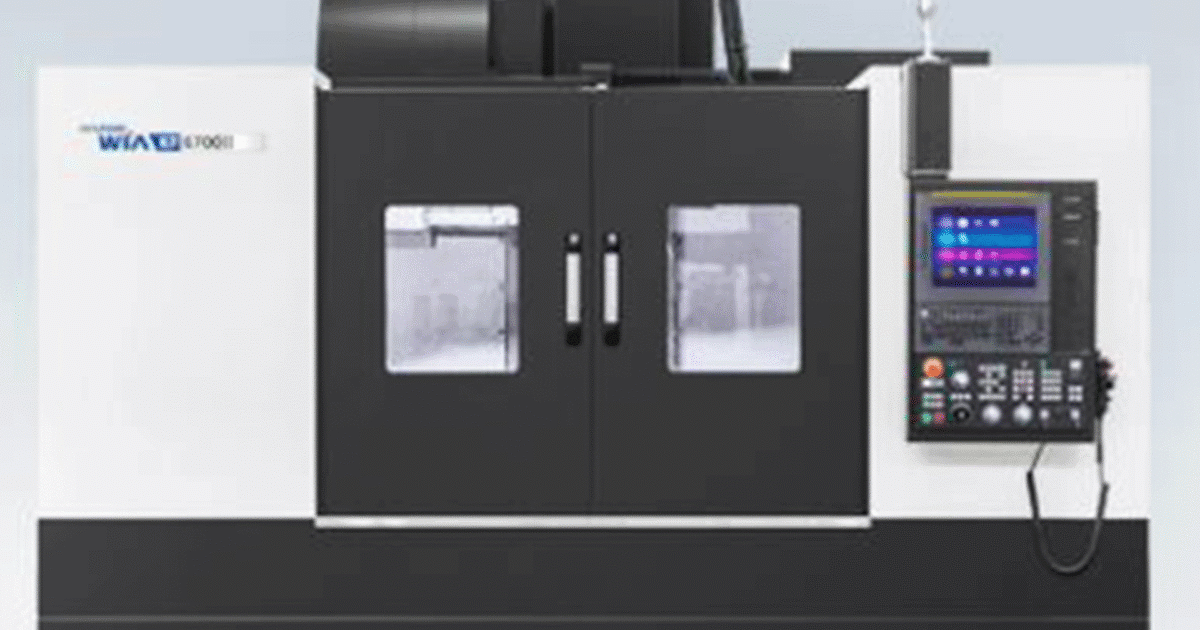 Hyundai Wia KF6700 3-Achsen BAZ, angetriebene Spindel, Y 670 mm