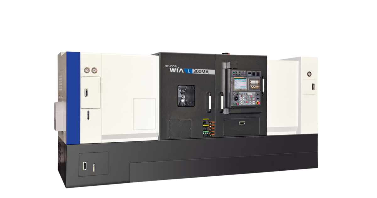 NEWEMAG Hyundai Wia L300 LMSA Drehzentrum, Gegenspindel, Z1350 mm