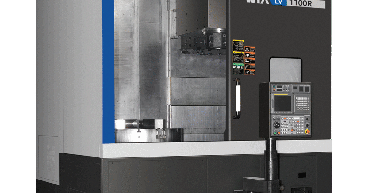 NEWEMAG Hyundai Wia LV1100 R/L Drehzentrum vertikal, Z 1000 mm