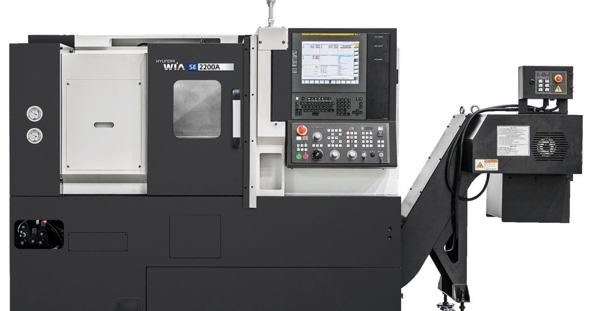 NEWEMAG Hyundai Wia SE2200 Drehzentrum, Futter 6-10"