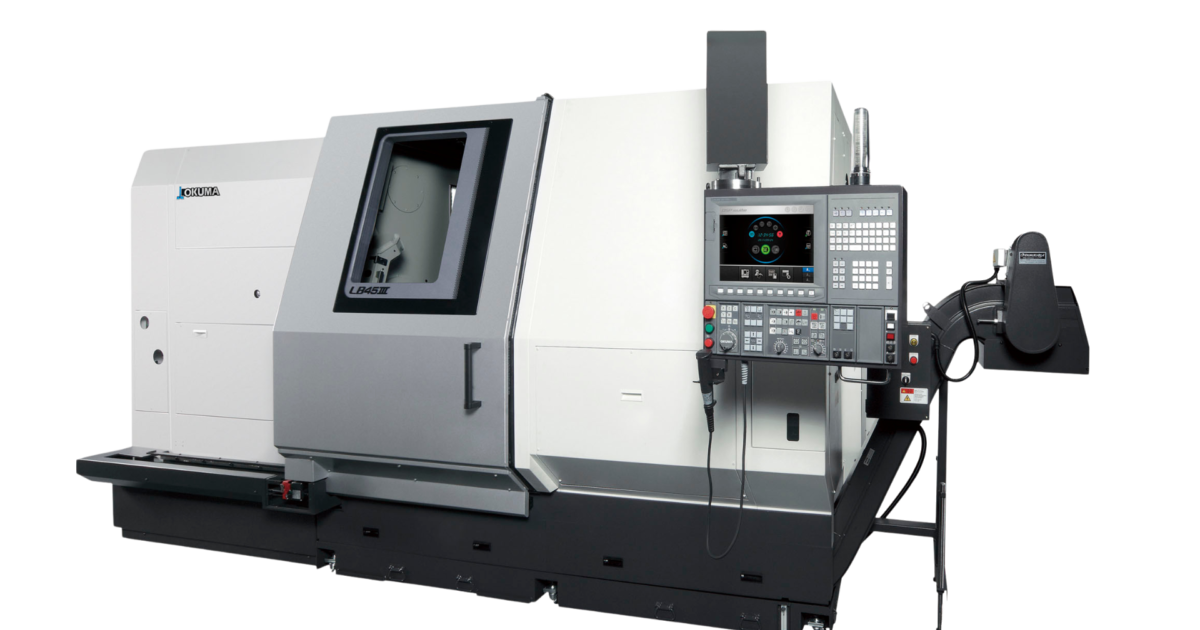 SUVEMA Okuma LB45III; CNC-Drehzentrum, Kurzdrehen