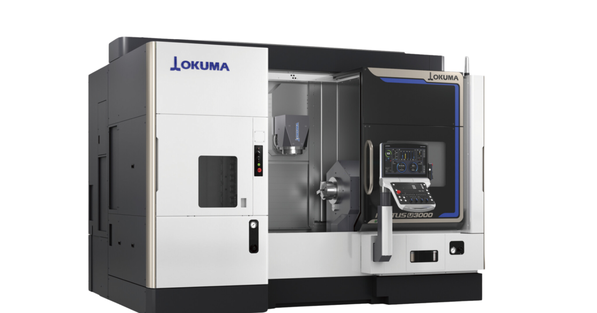 SUVEMA Okuma Multus U3000; CNC-Drehzentrum, Multi-Task-Maschine